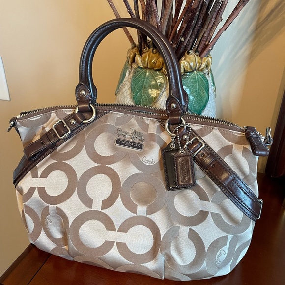 Coach | Bags | Authentic Coach Purse Large Logo | Poshmark